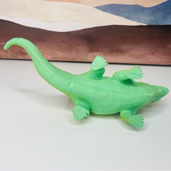 Vintage | Accents | Vintage Retro Edaphosaurus Dinosaur 6 Plastic Toy ...